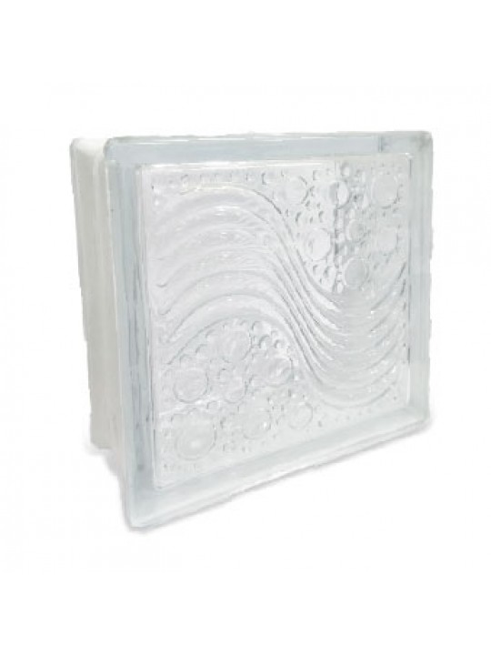 Glass Block Ocean Sea Wave [1 Box]